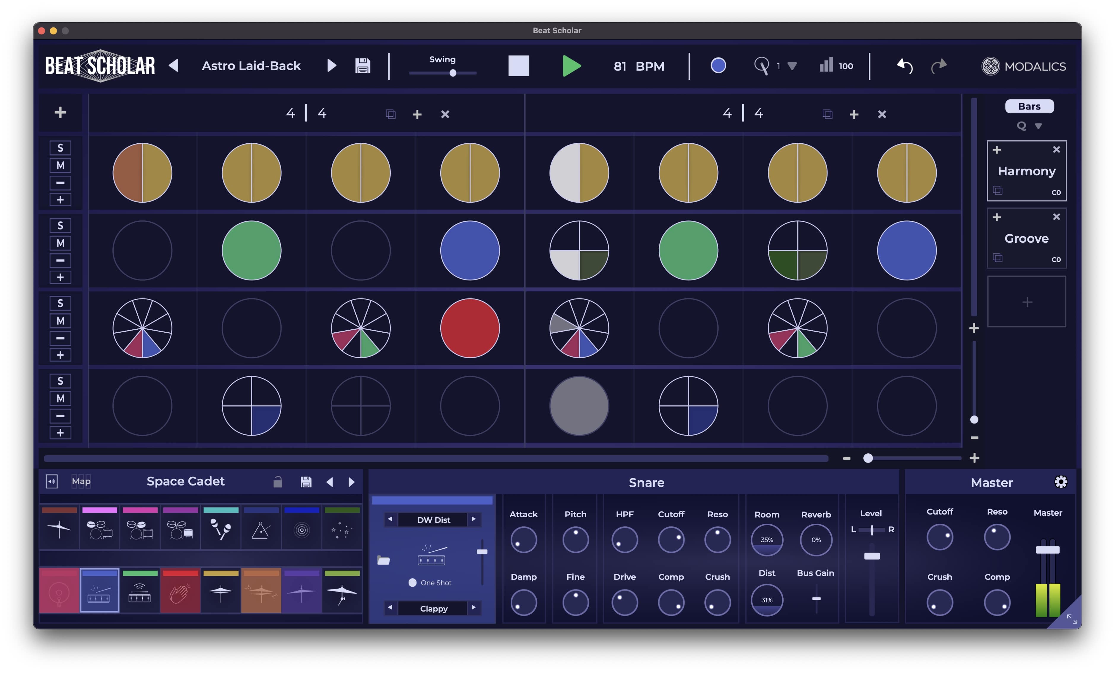 Beat Scholar by Modalics | リズムコンポーザー＆ドラムマシンが20%OFF