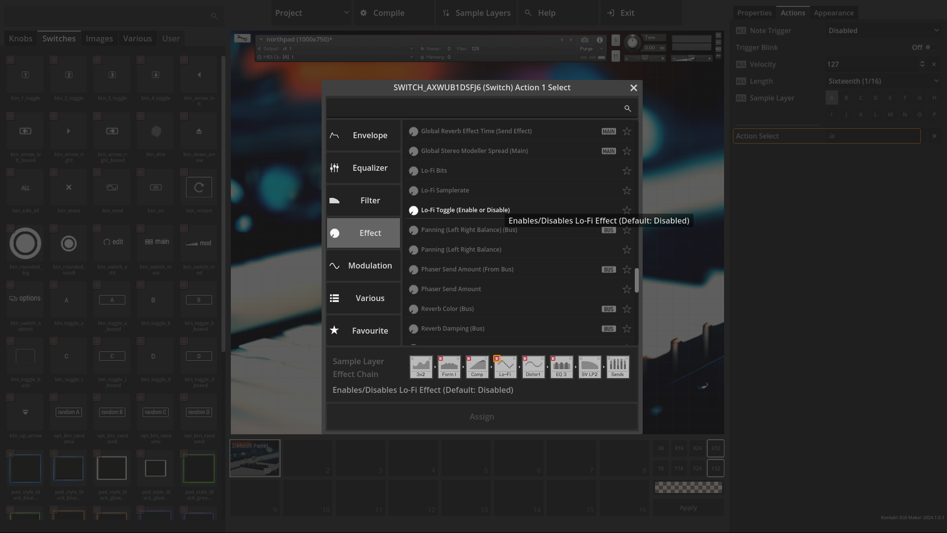 Kontakt GUI Maker - USAGI POST Plugins