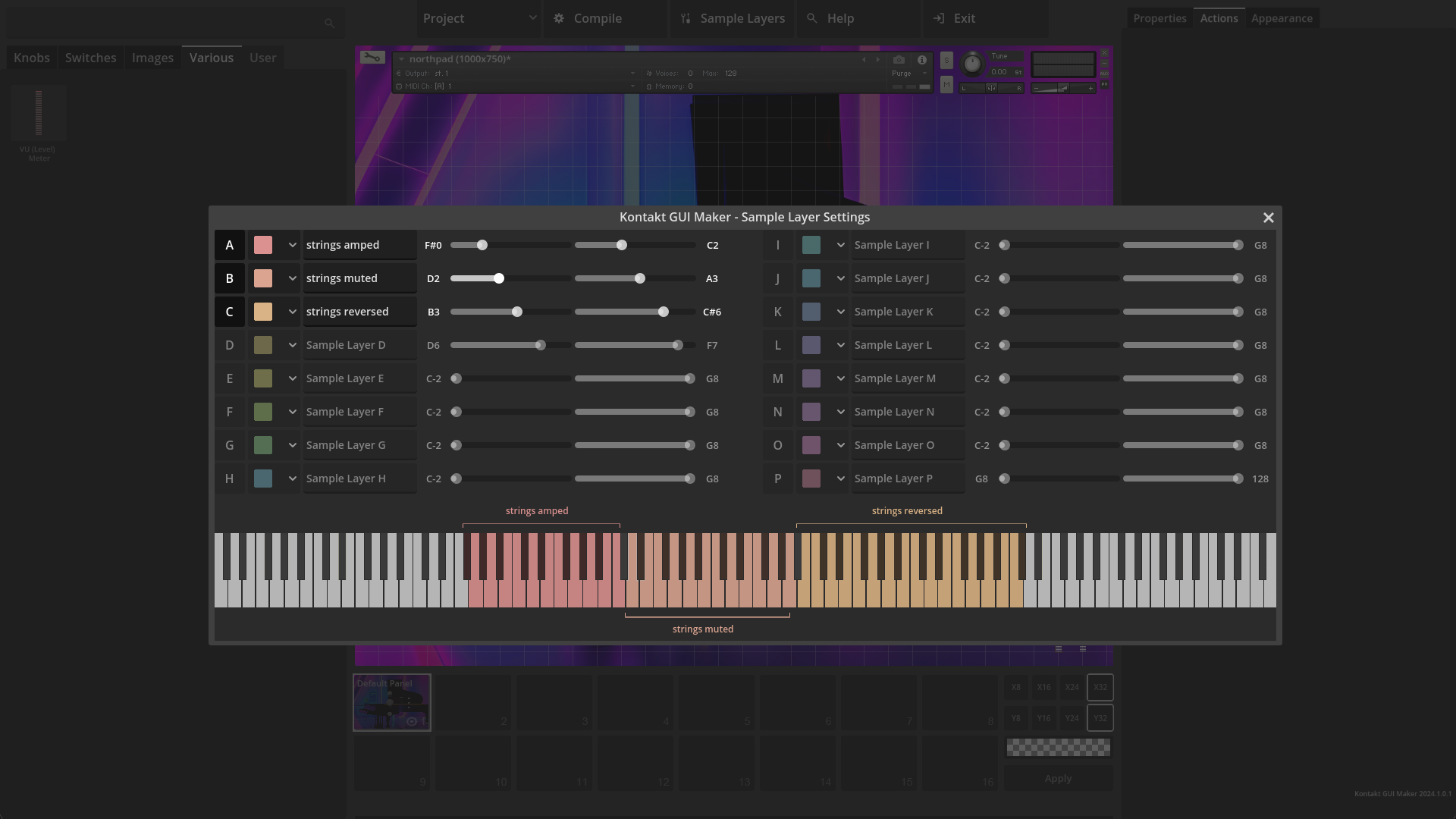 Kontakt GUI Maker - USAGI POST Plugins