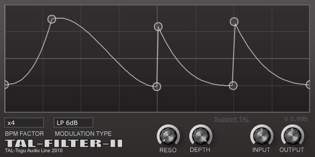 TAL-Filter 2 free Filter download | Plugin Boutique