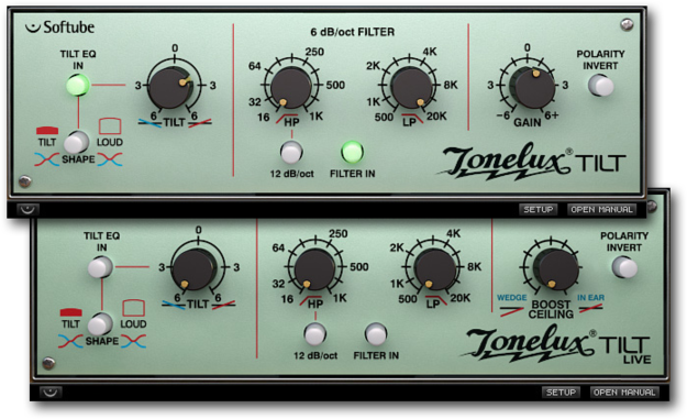 Buy Tonelux Tilt and Tilt Live | EQ | Plugin Boutique