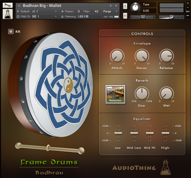 Buy Frame Drums | Kontakt Instrument | Plugin Boutique