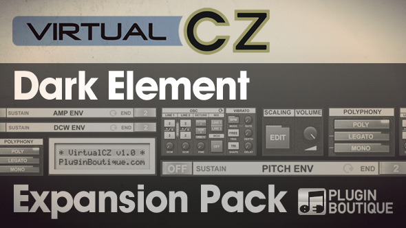 VirtualCZ Expansion Pack: Dark Element | Plugin Boutique