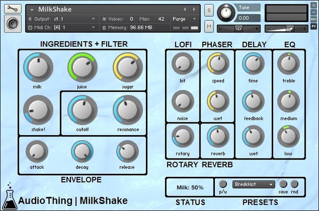 Buy MilkShake | Kontakt Instrument | Plugin Boutique