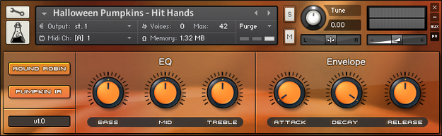 Buy Halloween Pumpkins | Kontakt Instrument | Plugin Boutique