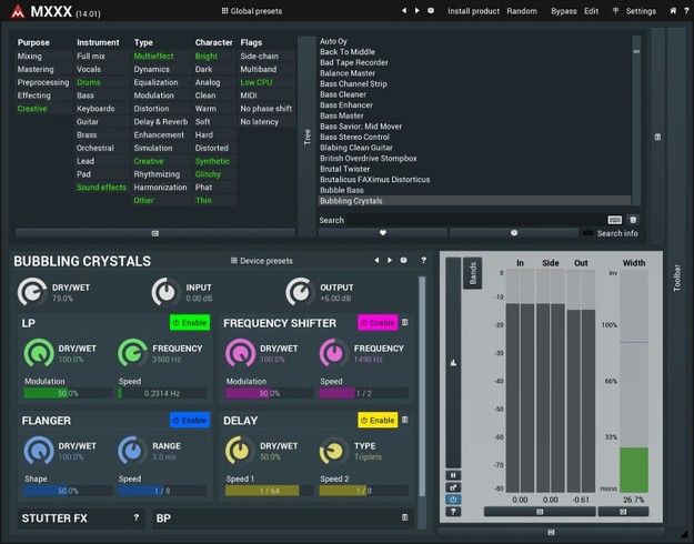 MXXX Modular Multi-Effect, MXXX Modular Multi-Effect plugin, buy MXXX