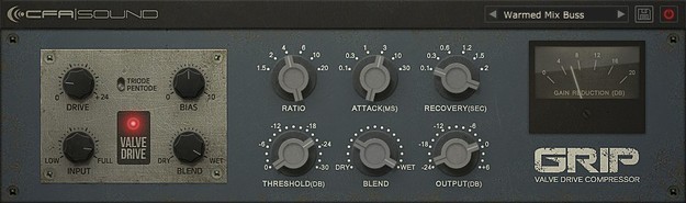 CFA Sound GRIP Valve Drive Compressor | Plugin Boutique