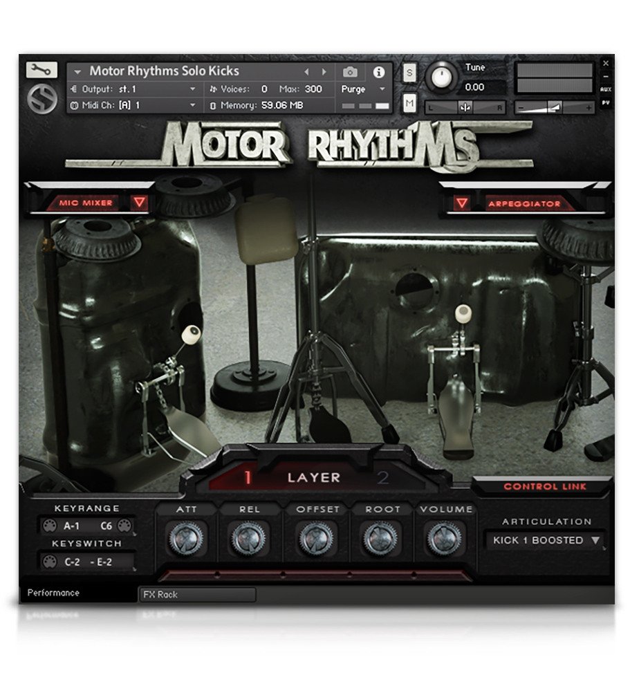 Motor Rhythms | Plugin Pusher