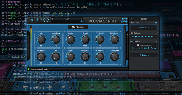 Buy Blue Cat's Plug'n Script | Utility | Plugin Boutique