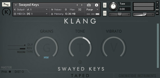 Buy TAPED: Swayed Keys | Kontakt Instrument | Plugin Boutique