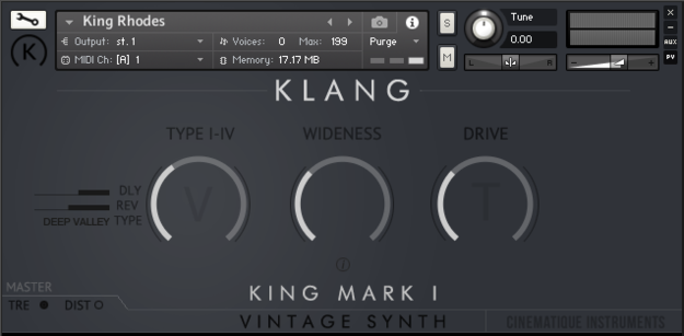 Buy VINTAGE SYNTH: King Mark I | Kontakt Instrument | Plugin Boutique