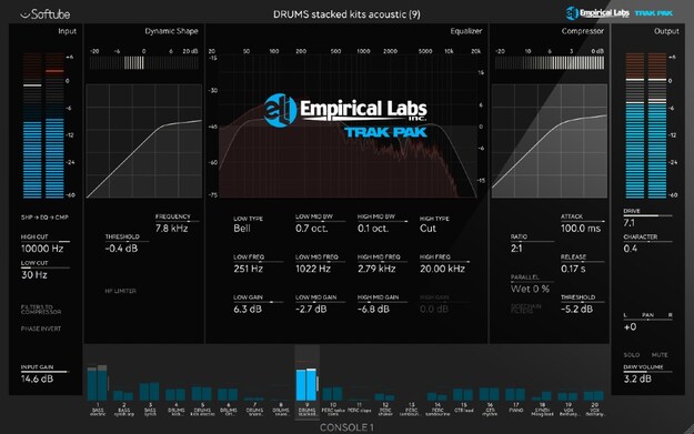 Empirical Labs Trak Pak for Console 1 | Plugin Boutique