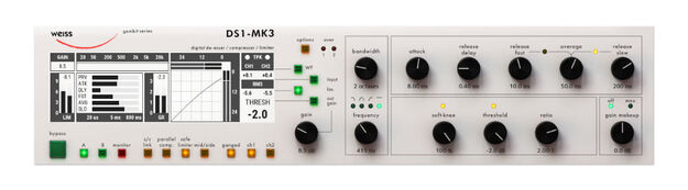 Weiss DS1-MK3 (Upgrade from Weiss Compressor/Limiter and Weiss MM-1 ...