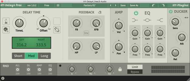 HY-Delay4 Free free Delay download | Plugin Boutique