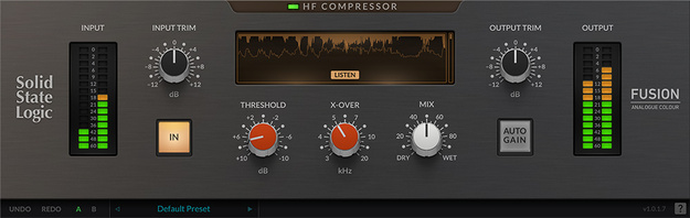 Buy SSL Fusion HF Compressor | Compressor | Plugin Boutique