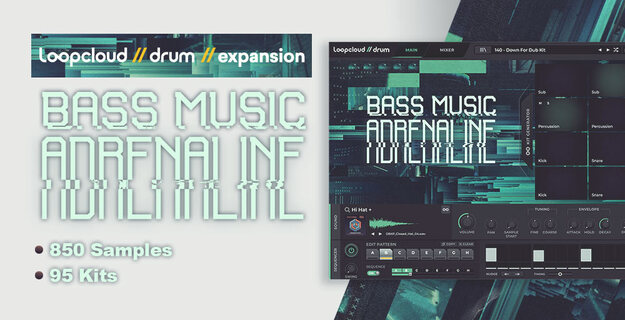 DRUM Expansion: Bass Music Adrenaline | Plugin Boutique