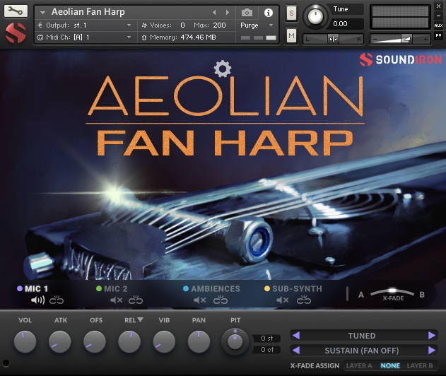 Aeolian Fan Harp | Plugin Pusher