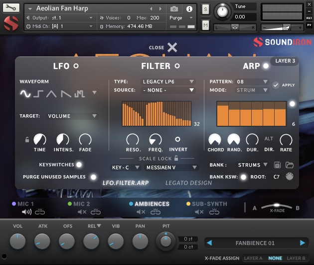 Aeolian Fan Harp | Plugin Pusher