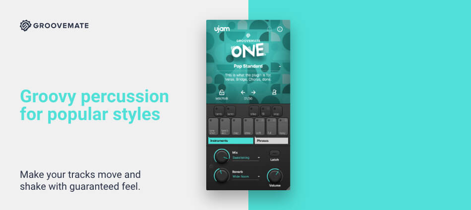 Groovemate ONE Crossgrade from PHAT 2 | Plugin Pusher