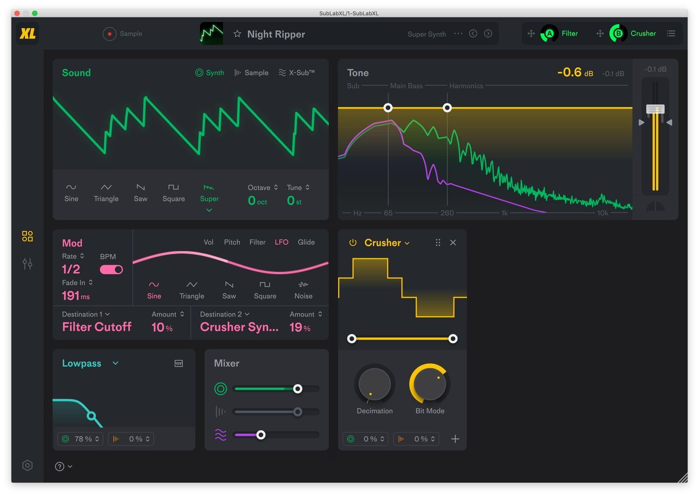 SubLab XL Crossgrade from SubLab | Plugin Pusher