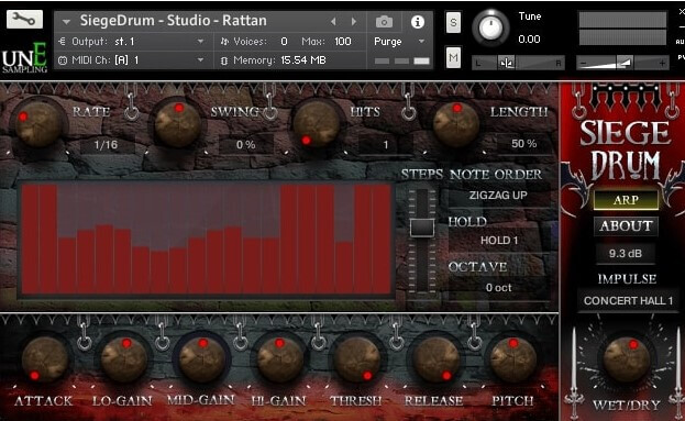 Buy Siege Drum | Kontakt Instrument | Plugin Boutique