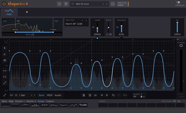 FilterShaper Core 3, FilterShaper Core 3 plugin, buy FilterShaper Core
