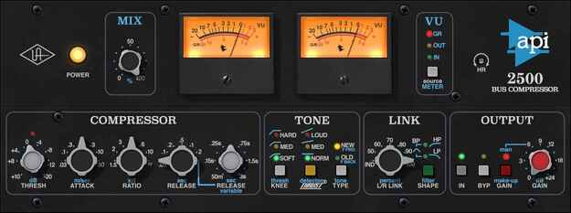 API 2500 Bus Compressor, API 2500 Bus Compressor plugin, buy API 2500