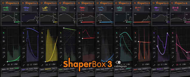 ShaperBox 3 Bundle Upgrade from VolumeShaper 7 | Plugin Boutique