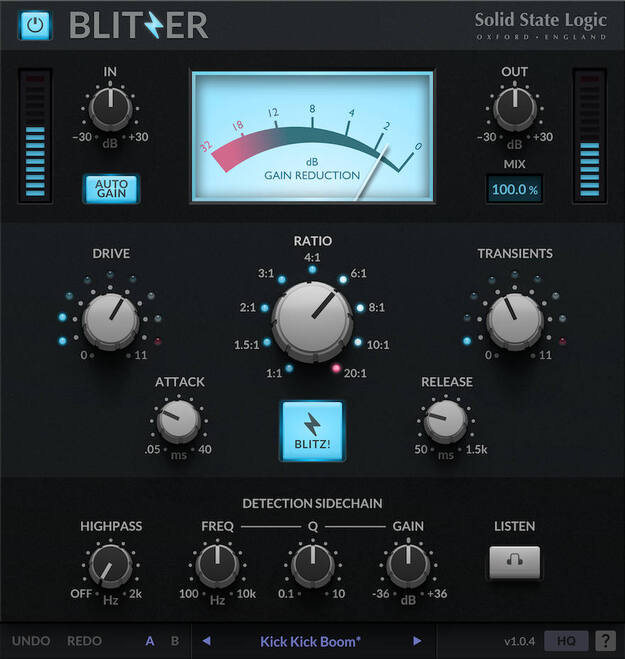 Buy SSL Blitzer | Compressor | Plugin Boutique