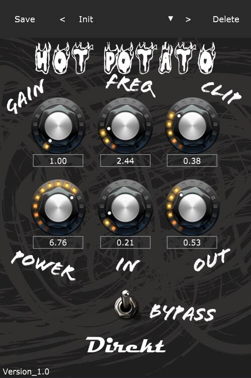 Hot Potato free Distortion download | Plugin Boutique