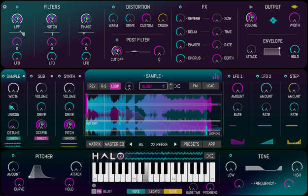 HALO-2, HALO-2 plugin, buy HALO-2, download HALO-2 trial, DHPlugins