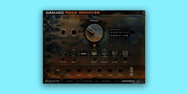 Buy Damage Rock Grooves | Kontakt Instrument | Plugin Boutique