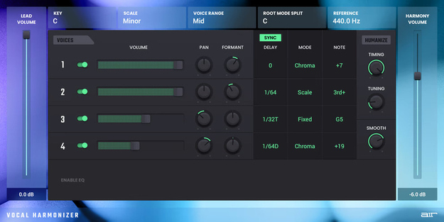 Buy Vocal Harmonizer | Vocal Processing | Plugin Boutique