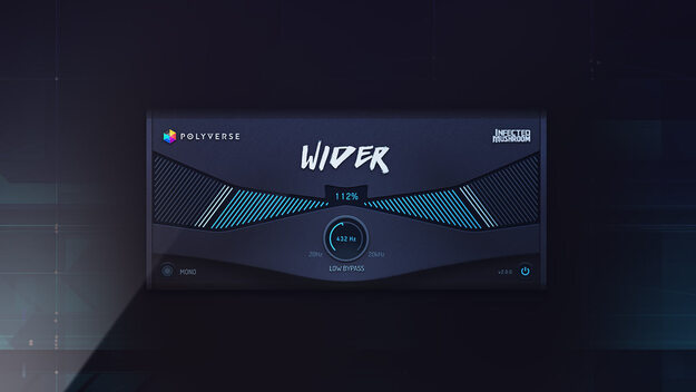 Wider 2 free Stereo Width download | Plugin Boutique