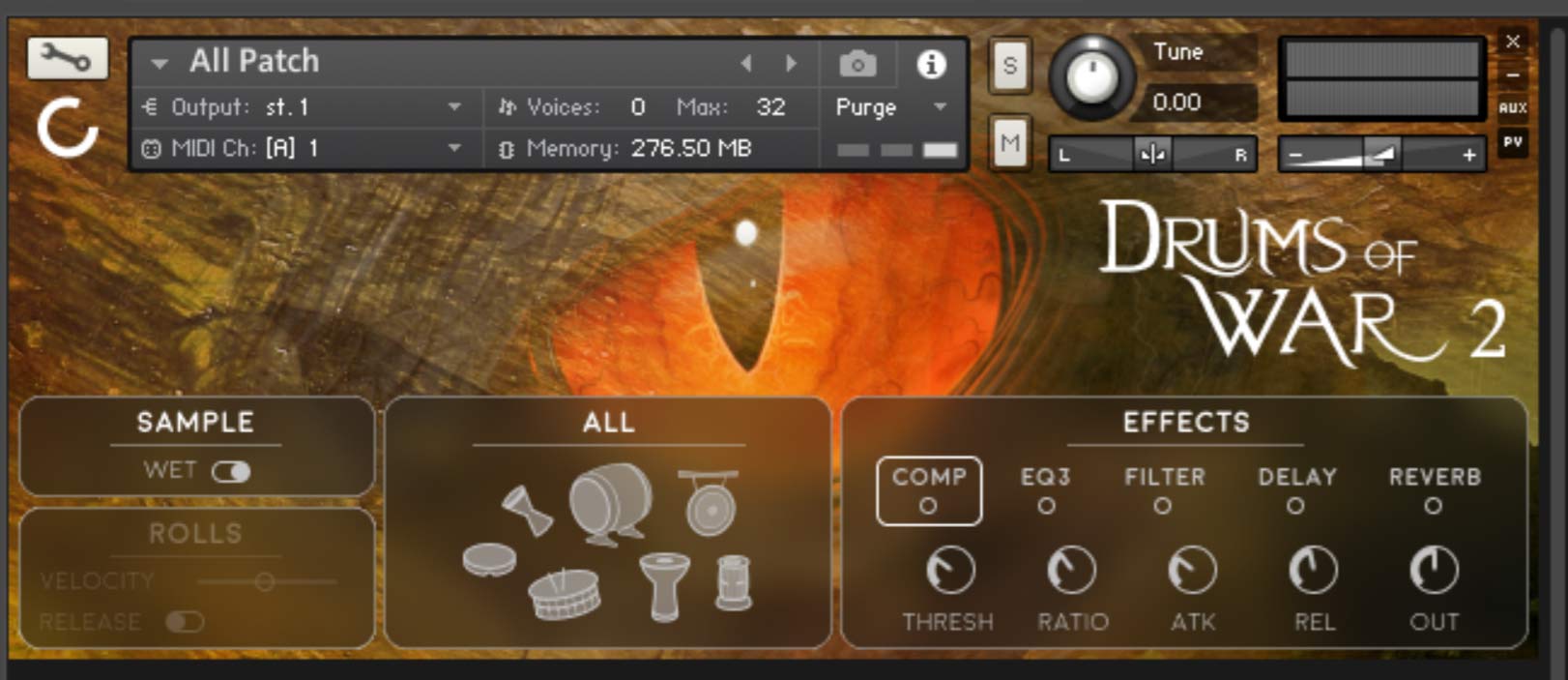 Drums of War 2 | Plugin Pusher