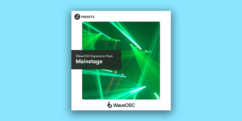 WaveOSC Expansion Pack: Mainstage | Plugin Pusher