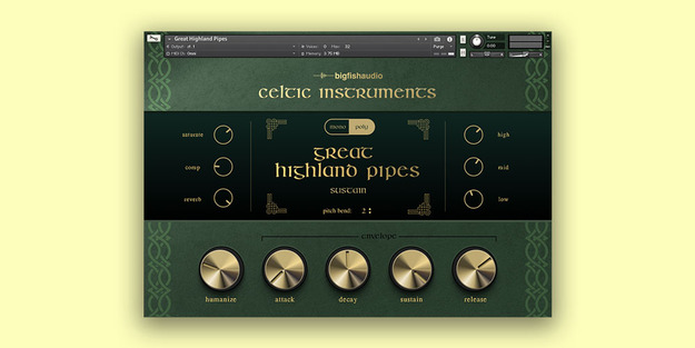 Buy Celtic Instruments | Kontakt Instrument | Plugin Boutique