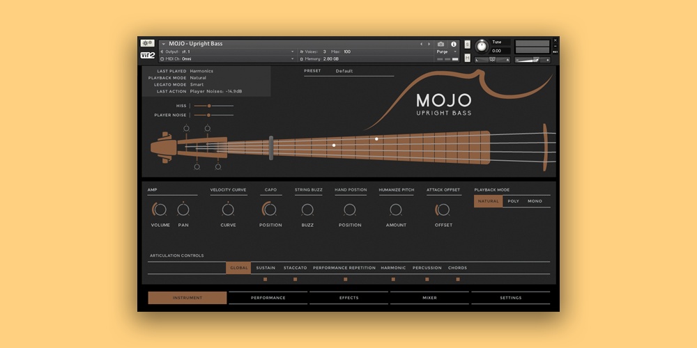 MOJO: Upright Bass | Plugin Pusher