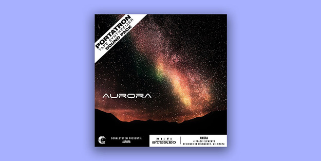 Portatron Preset Pack: Aurora – 4 Track Elements | Plugin Boutique