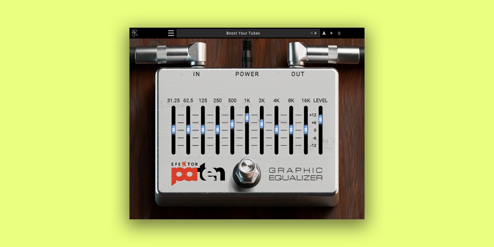 EFEKTOR Paten Graphic Equalizer | Plugin Pusher