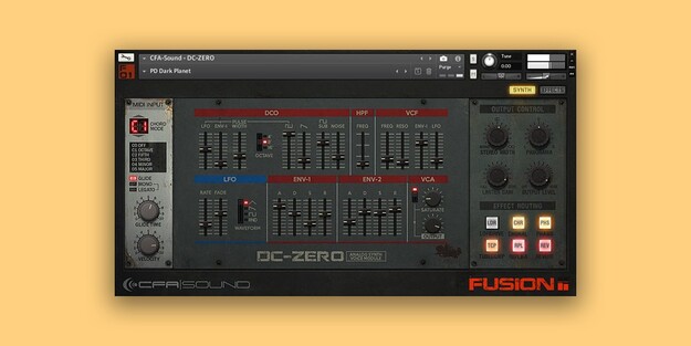 Buy CFA-Sound DC-ZERO | Kontakt Instrument | Plugin Boutique