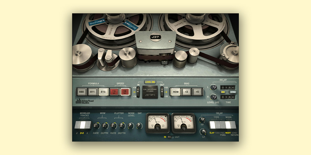 Abbey Road J37 Tape | Plugin Pusher