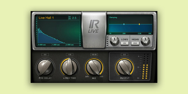 Buy IR-Live Convolution Reverb | Reverb | Plugin Boutique