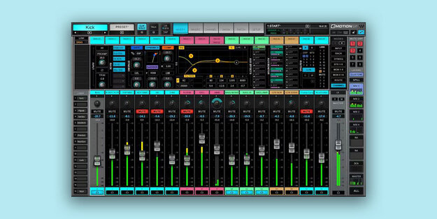 eMotion LV1 Live Mixer – 64 Stereo Channels | Plugin Boutique