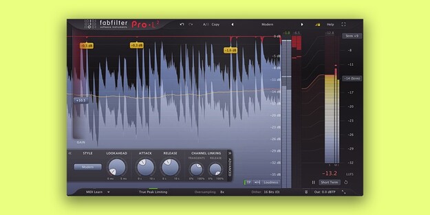 Buy FabFilter Pro-L 2 | Limiter | Plugin Boutique
