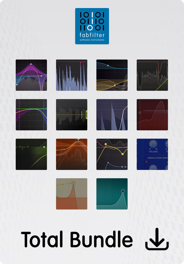 Buy FabFilter Total Bundle | Complete Collection | Plugin Boutique